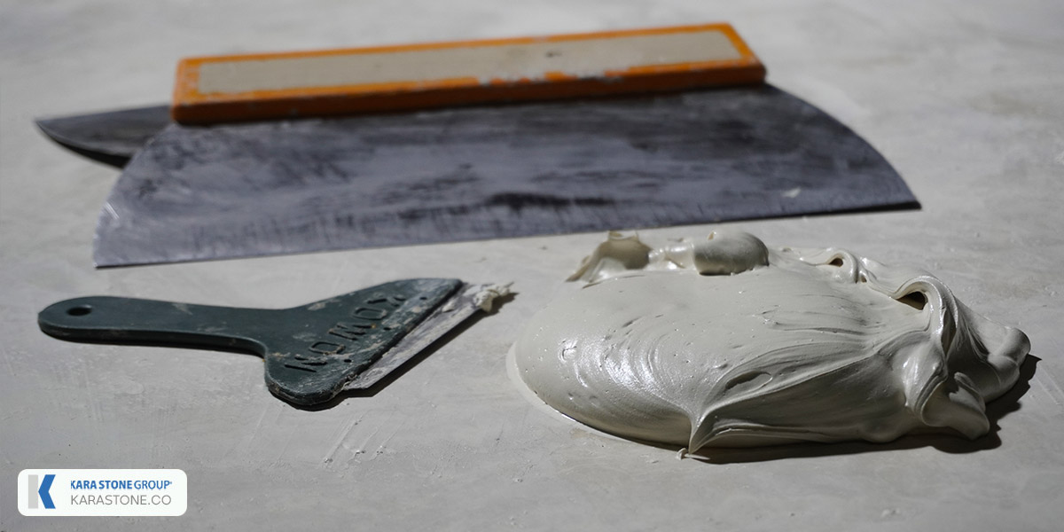 Travertine Stone Polishing Resin | Kara Stone - Kara Stone Group
