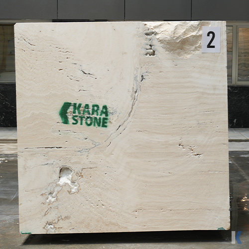 Travertine block code 1023 | Kara Stone